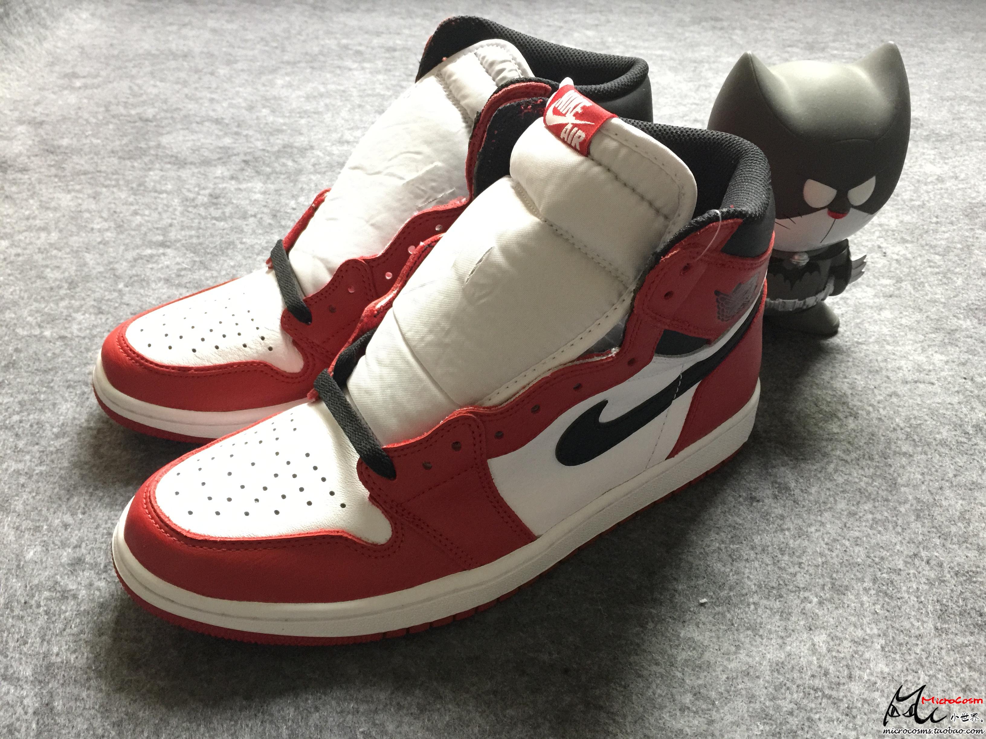 aj1芝加哥元年,aj1芝加哥壁纸,黑白_大山谷图库