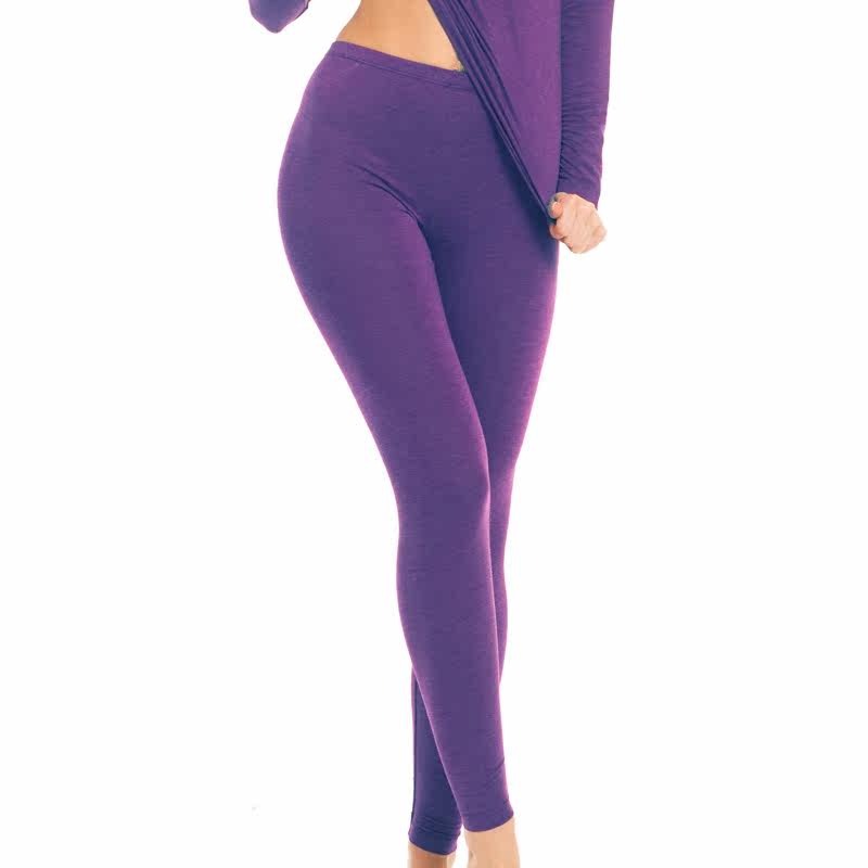 Купить Кальсоны 三枪秋裤 女士秋冬舒木尔莱卡修身高腰打底裤线裤长裤棉毛裤60410 Threegun в интернет ...