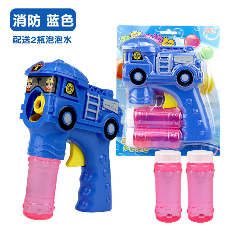 Engineering vehicle bubble machine children’s bubble blowing toy fire ...