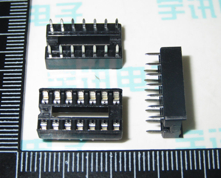 Купить Электронные компоненты 14p IC IC IC IC чип сокет базового сокета socket базовый IC в ...