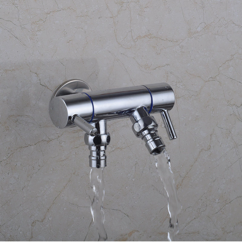 Купить Первым в два угол кран тройник водомодель клапан все медь моно ...