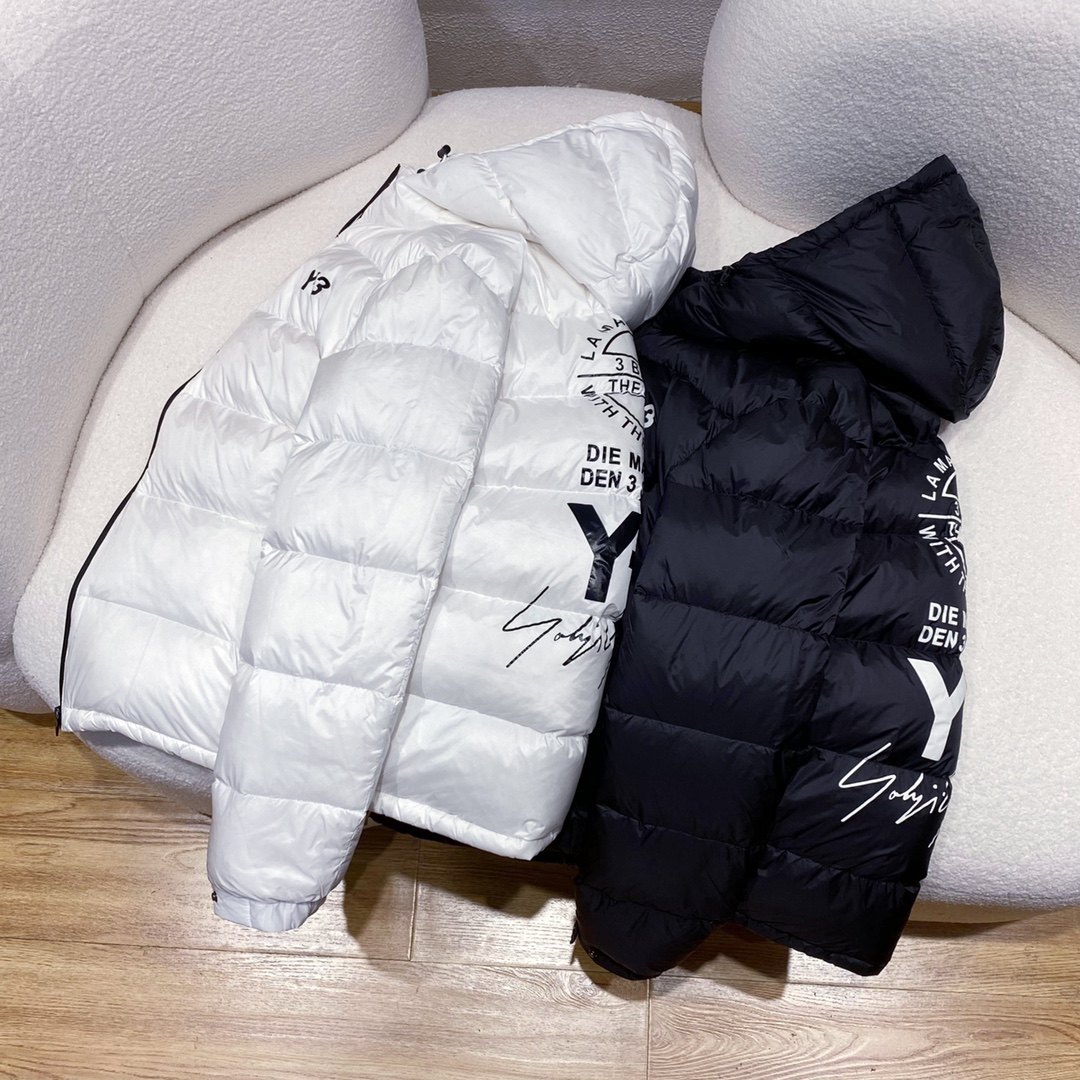 Japanese Trendy Brand New Y3DHO Men's Couple Casual Hooded Down Jacket ...