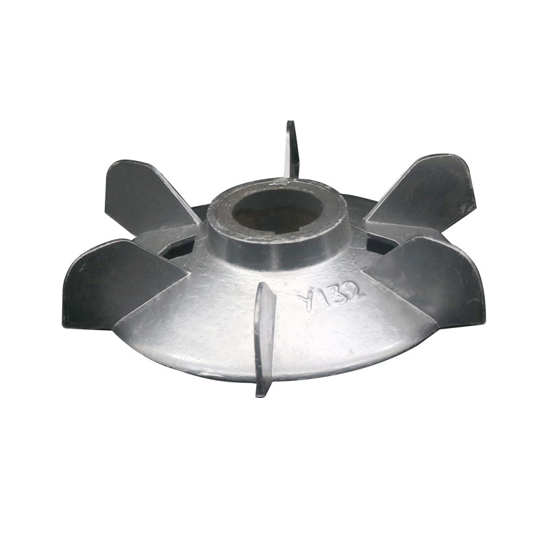 Iron core die-cast aluminum fan blade Y132 fan blade Y100 heat ...