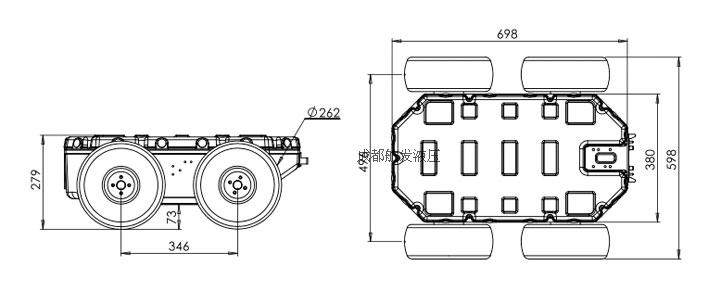 四轮差动智能机器人 Navigator C2 二次开发 ROS 巡检机器人-阿里巴巴